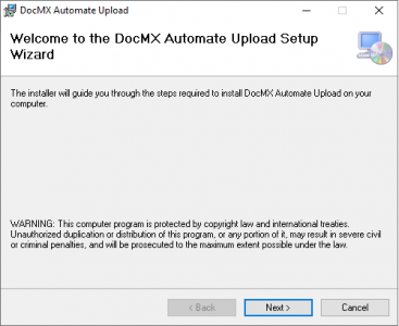 DocMX Automated Upload Service – DocMX Portal